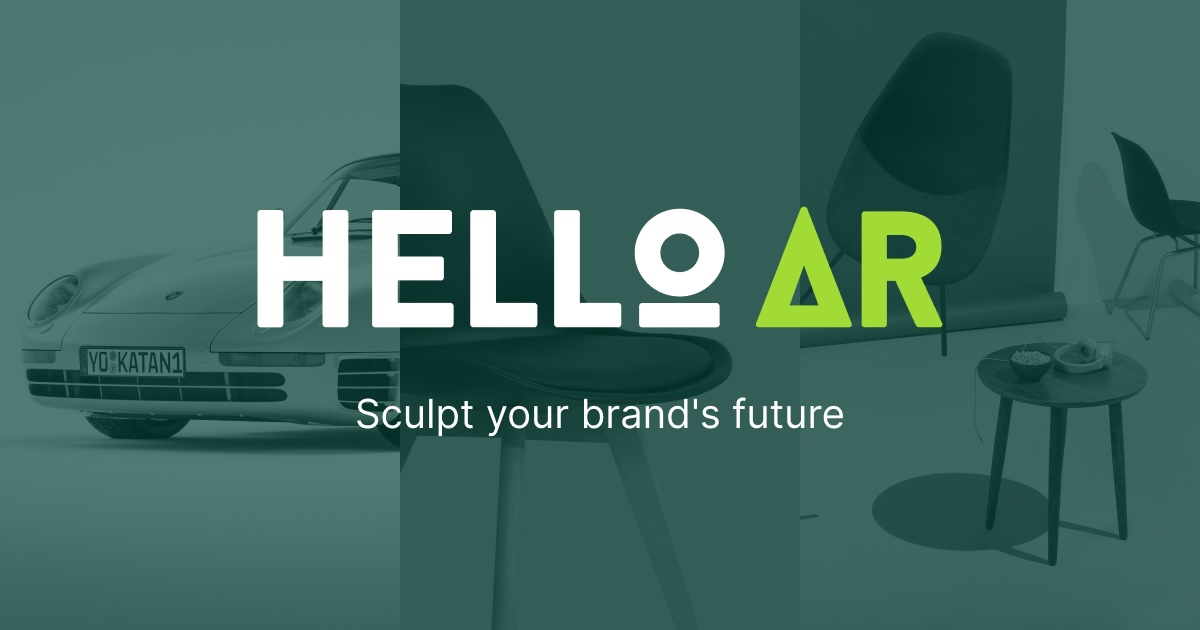 HelloAR : A One-stop 3D/AR platform to create visuals that sell.