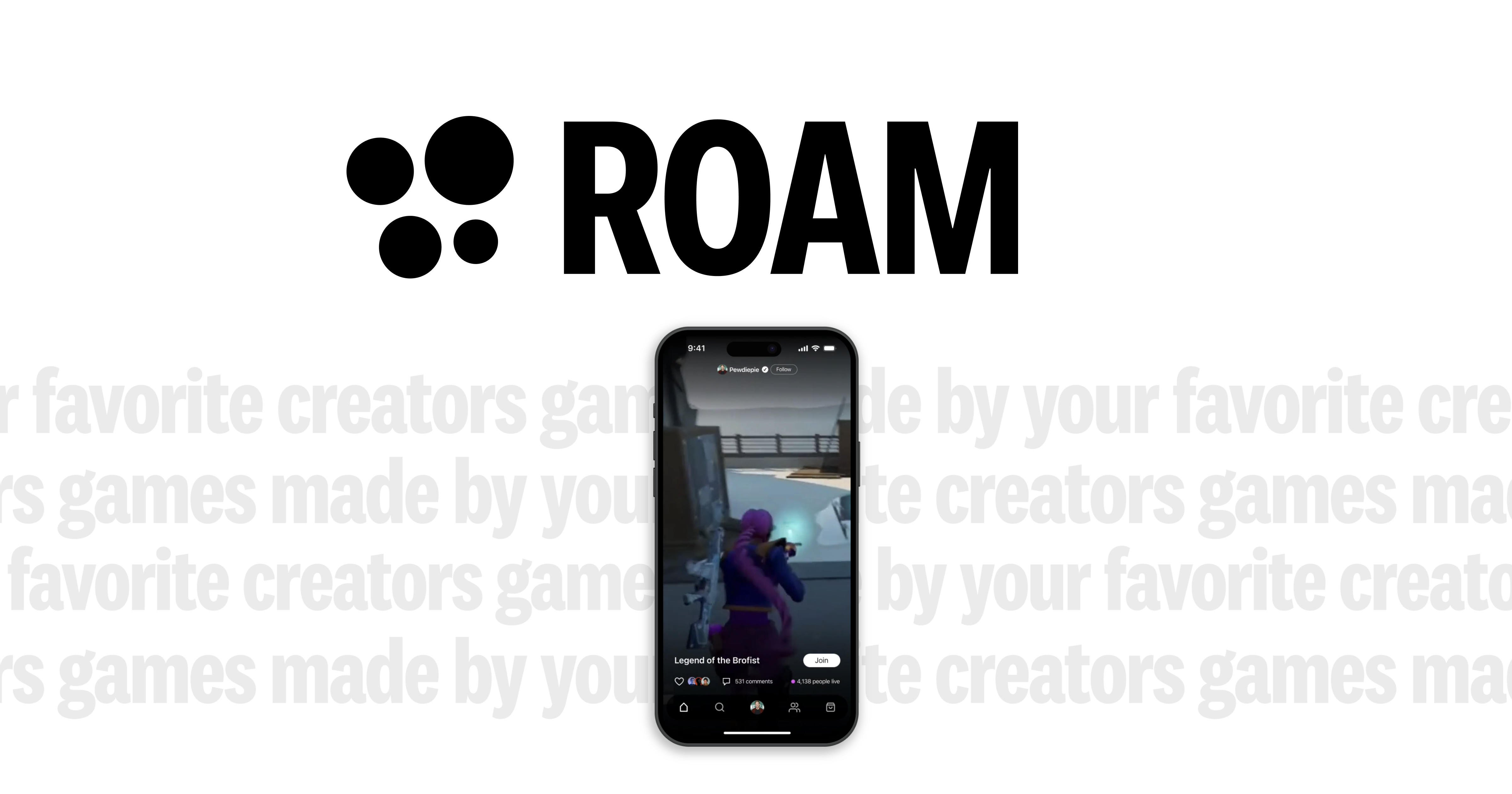 Roam - Make Cool Games