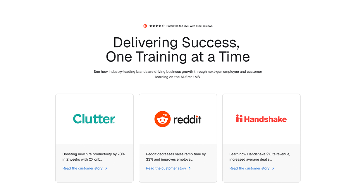 Knowledge Services - WorkRamp: AI-Powered Learning Cloud