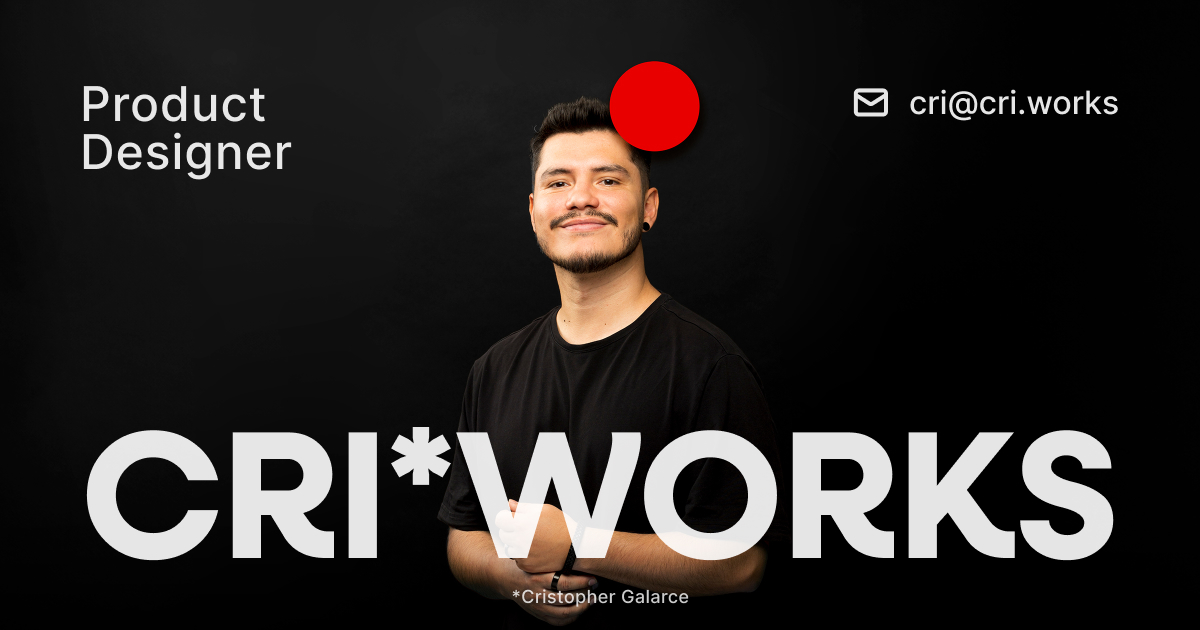 cri.works → Product Designer based in Santiago de Chile