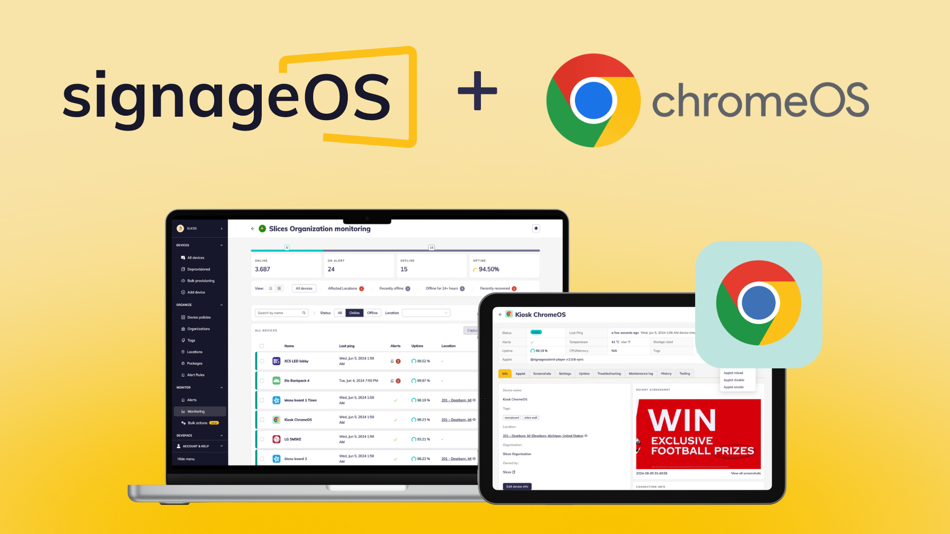 Transform Your Digital Signage with signageOS and ChromeOS Integration