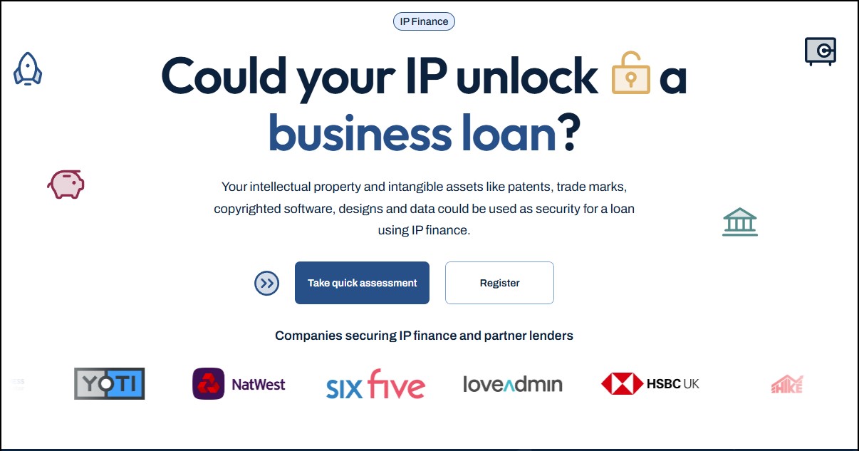 IP Finance - Get a business loan using your intellectual property