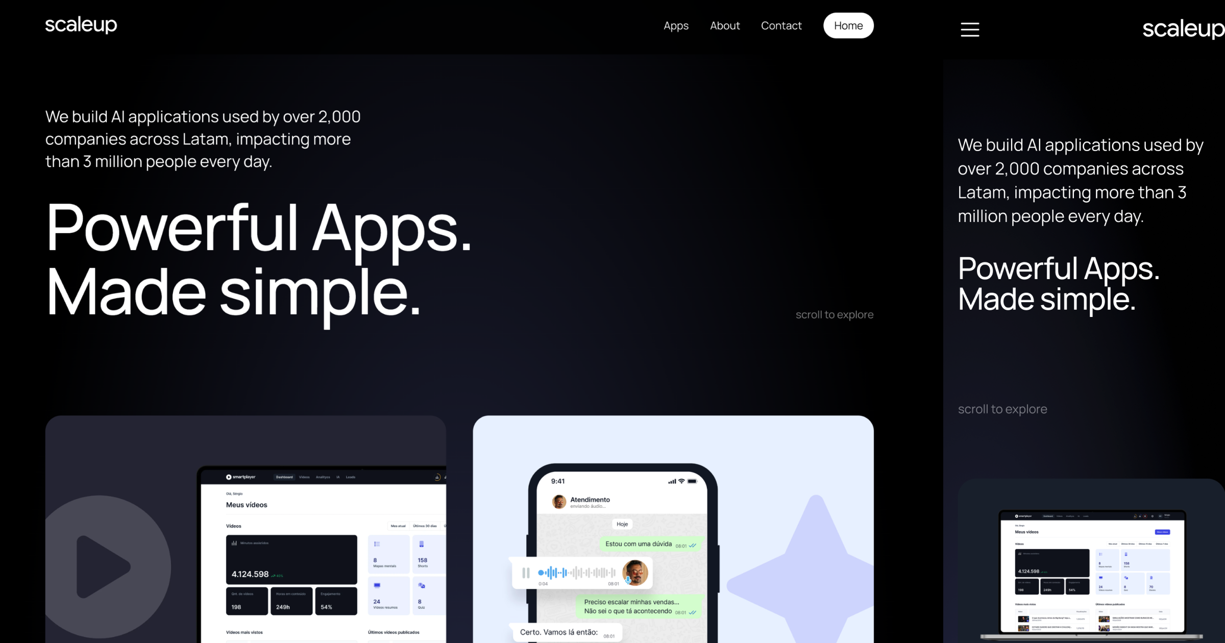Scaleup - Powerful Apps. Made simple.