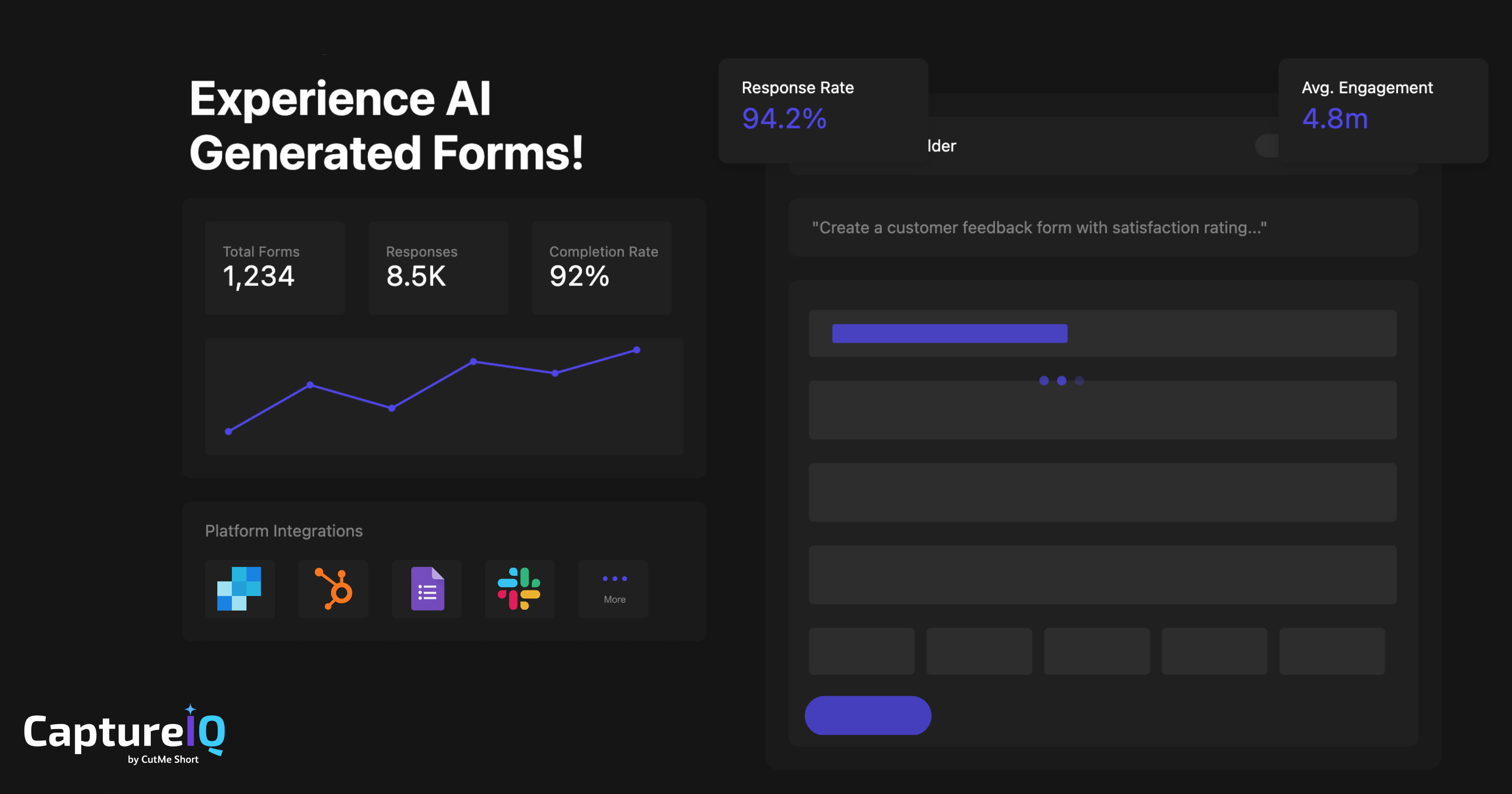 CaptureIQ - AI-Powered Form Builder & Analytics Platform