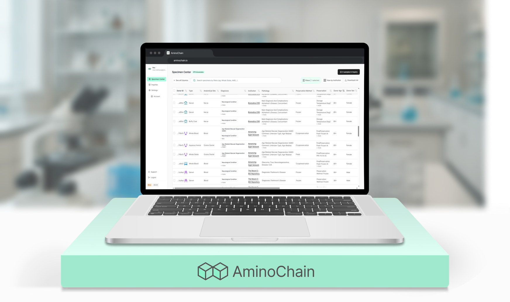 Search - AminoChain