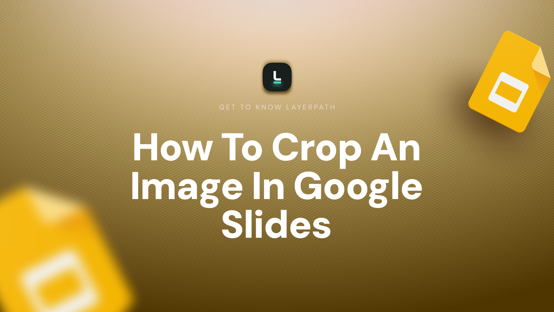 How To Crop An Image In Google Slides
