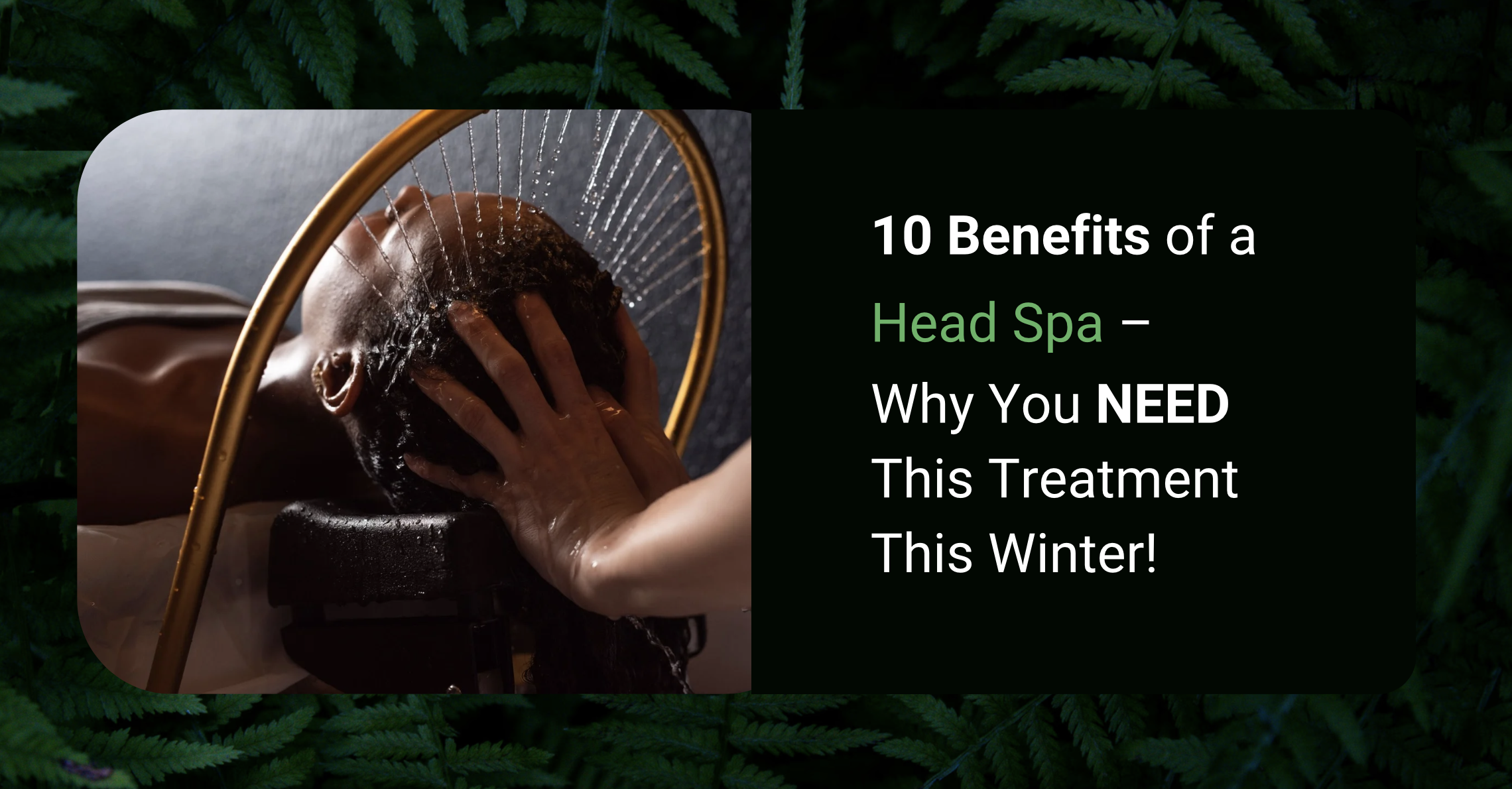10 Benefits of a Head Spa – Why You NEED This Treatment This Winter!