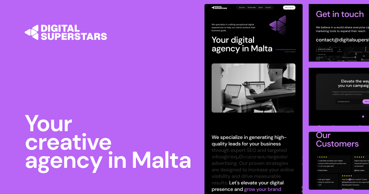 Digital Superstars — Creative agency in Malta