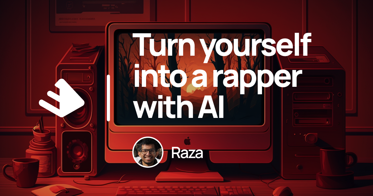 Become a rapper with AI
