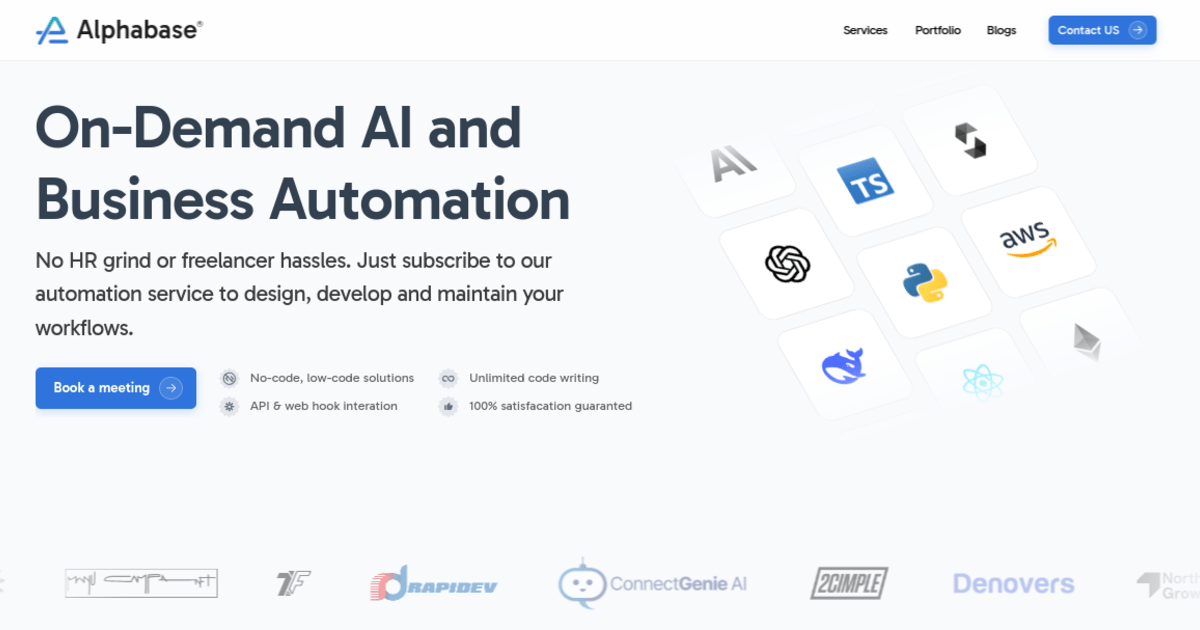 Alphabase® | On-Demand AI & Business Automation
