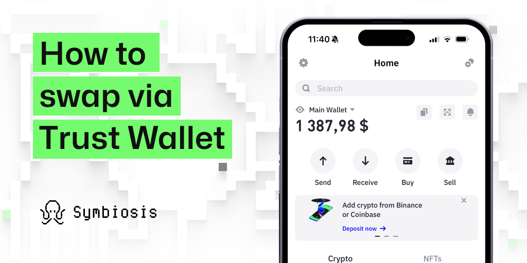 How to bridge tokens via Trust Wallet - Step-by-step guide on swapping tokens in Trust Wallet