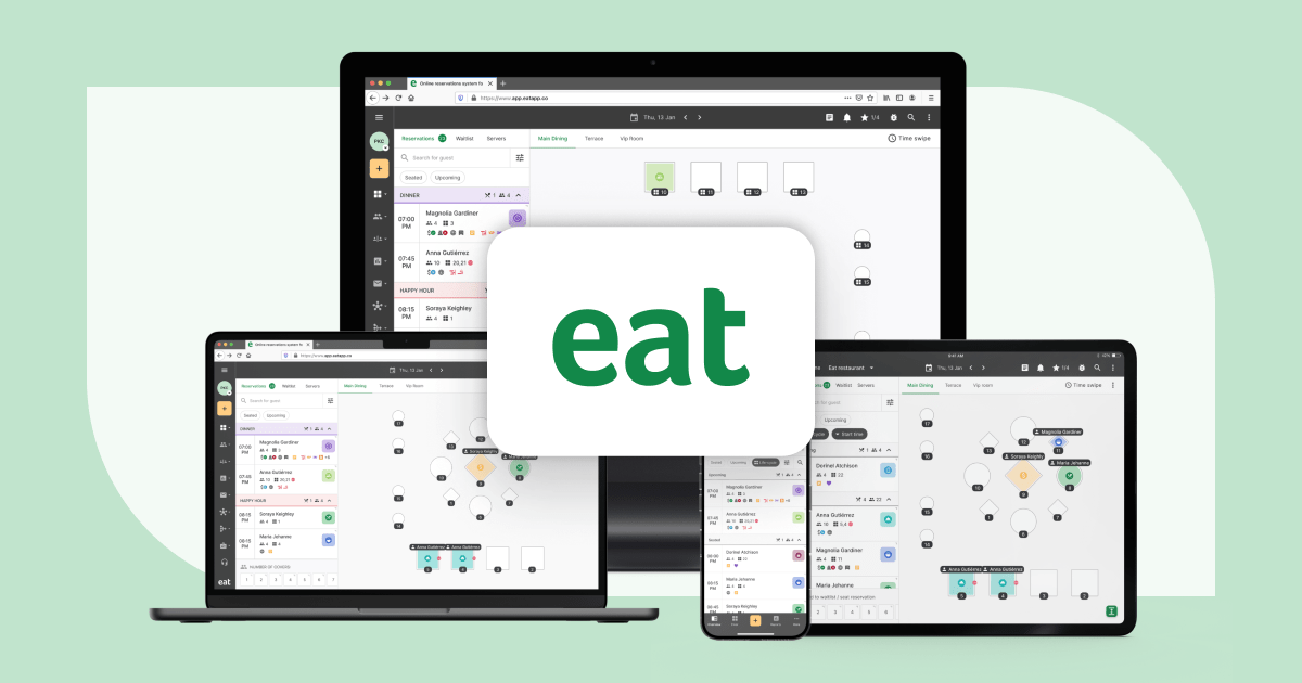 Eat App | The all-in-one reservation platform