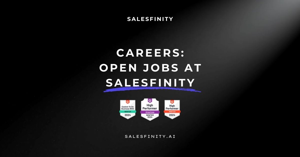 Join Us - Salesfinity Careers
