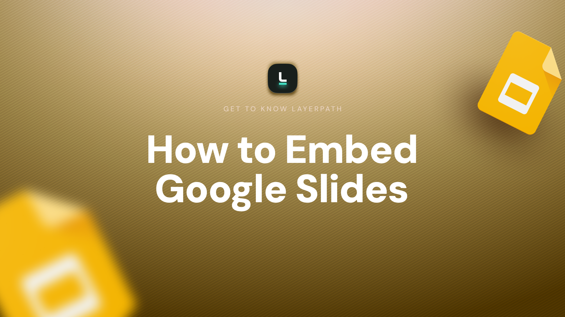 How to Embed Google Slides