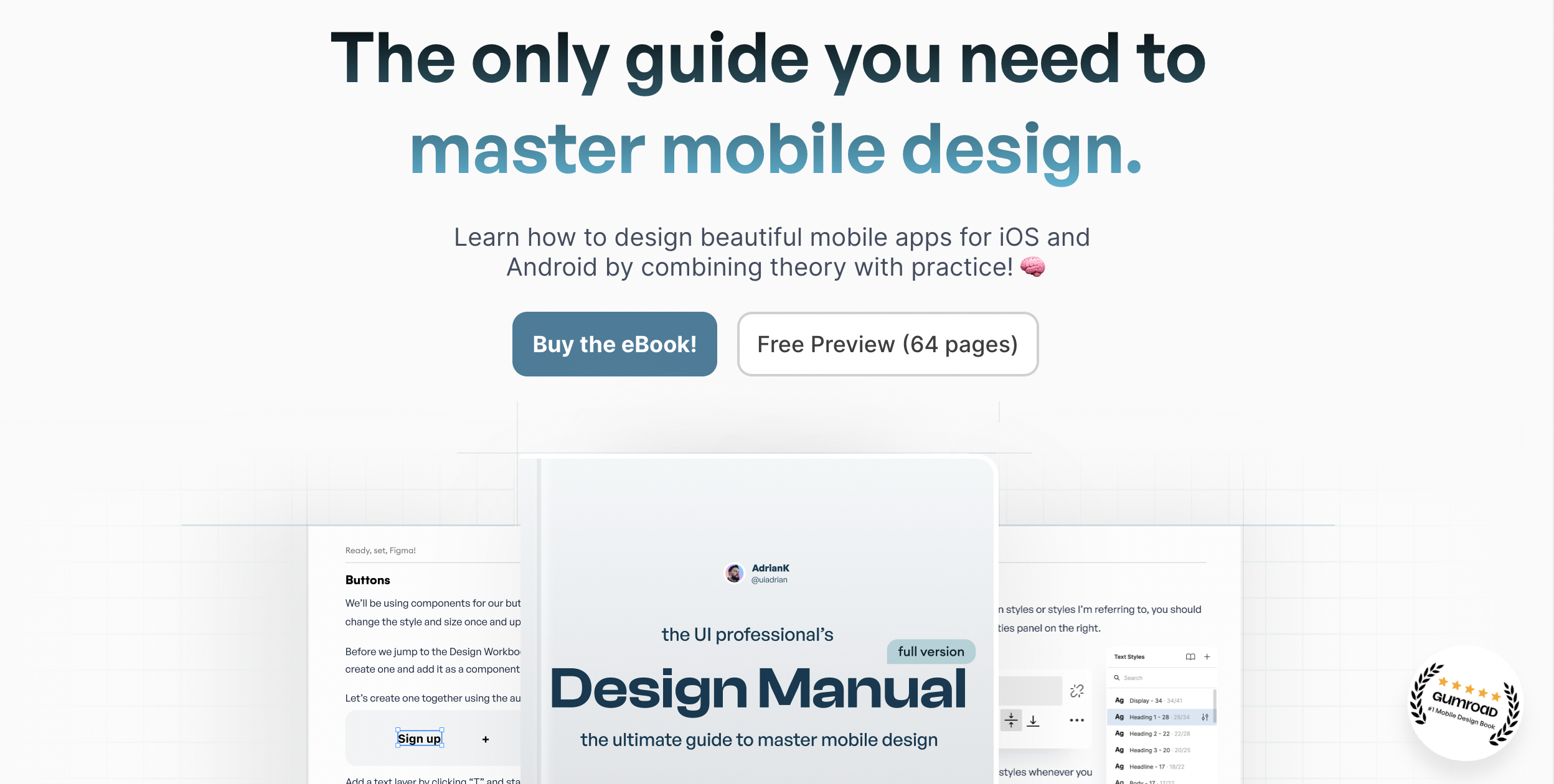 The Design Manual - The only guide you need to master mobile design