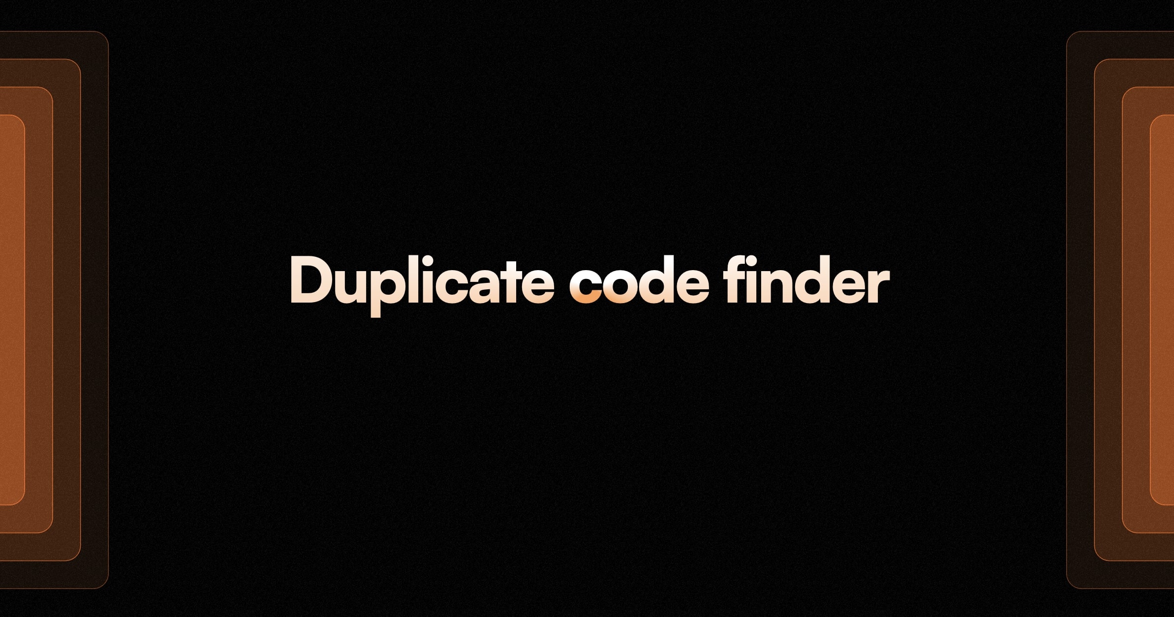 Online Duplicate Code Finder | Trag