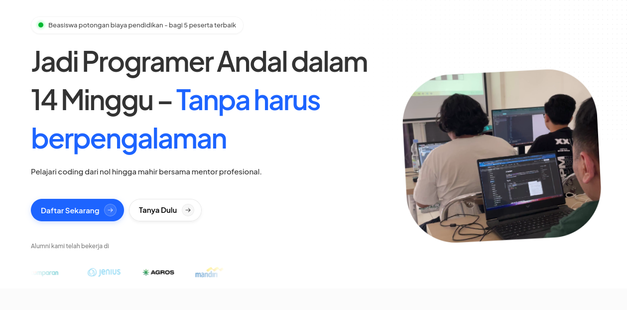 Fazztrack - Pendaftaran