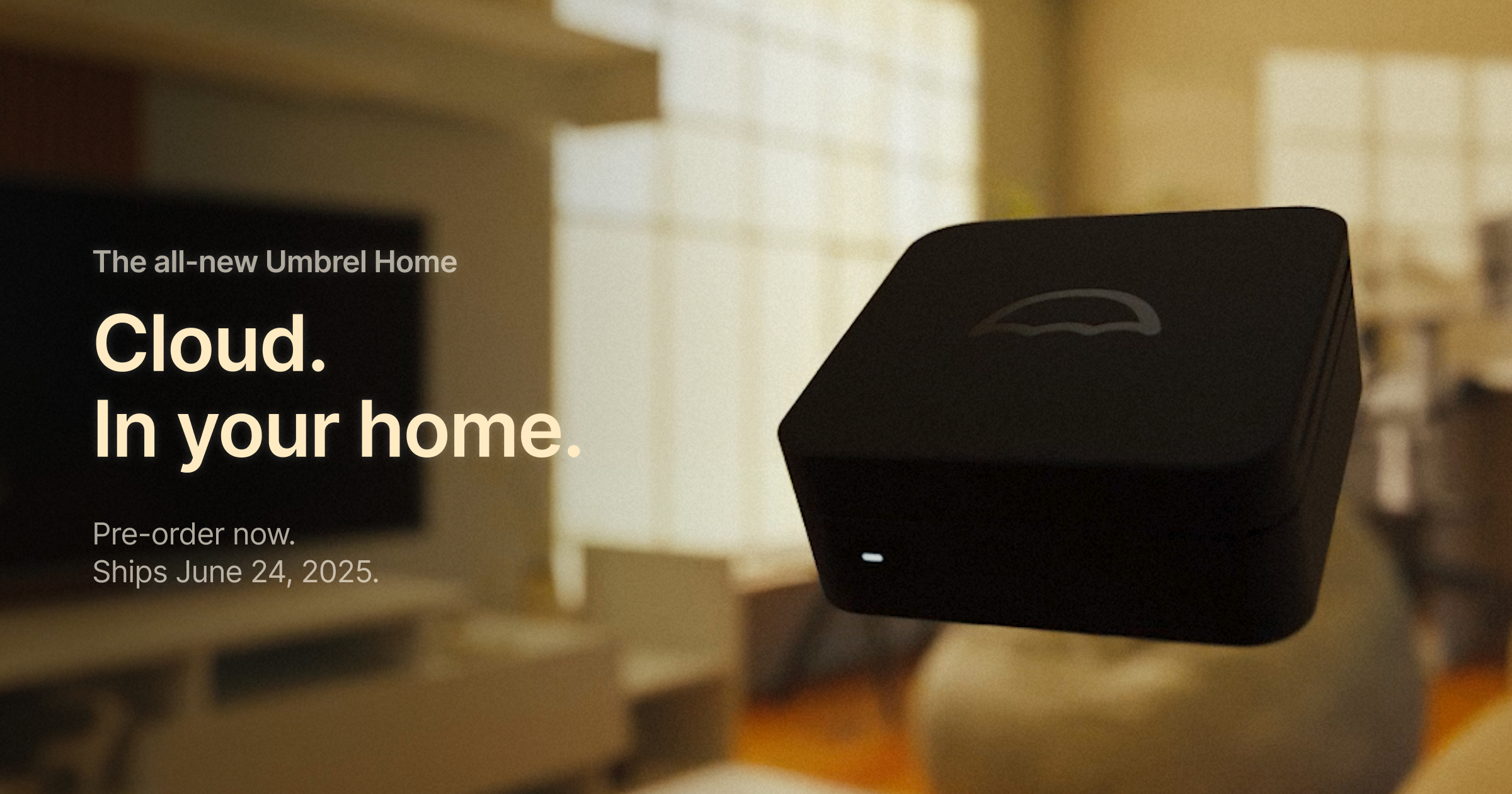 Umbrel Home - Plug and Play Home Cloud Server
