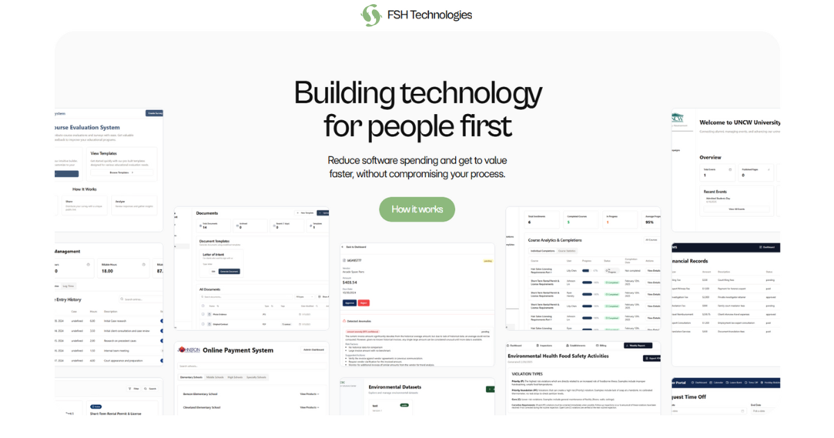 FSH Technologies | Software for municipalities