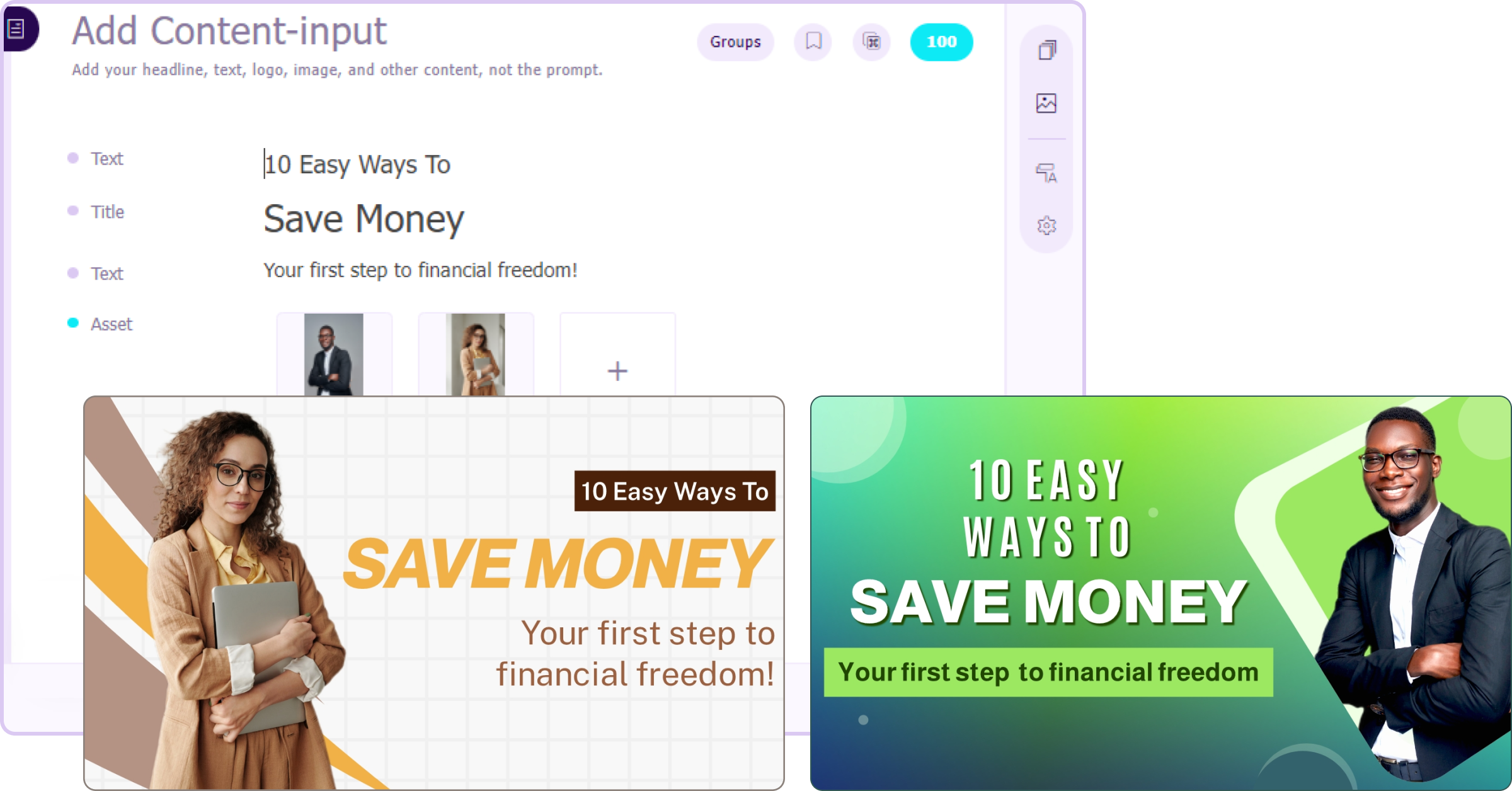 Free YouTube thumbnail maker for stunning video thumbnails
