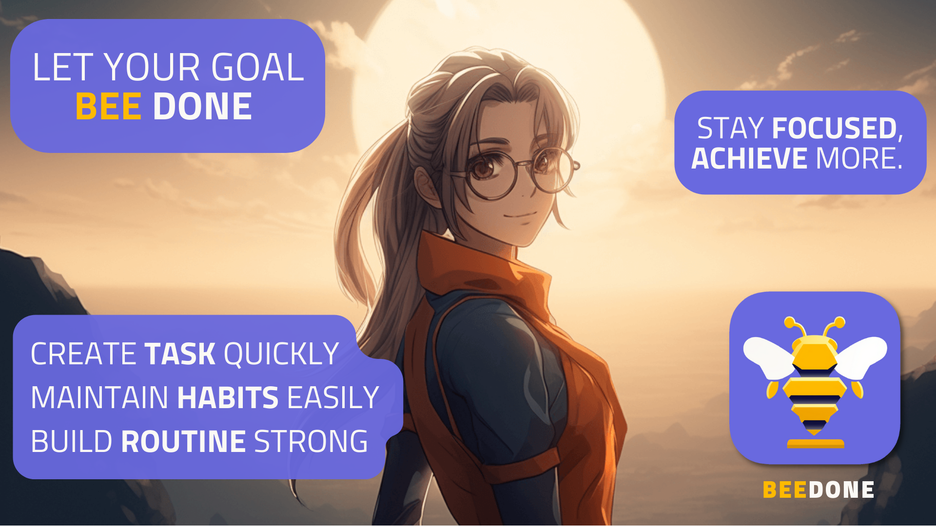 BeeDone: The Ultimate App for Boosting Productivity with Fun & AI