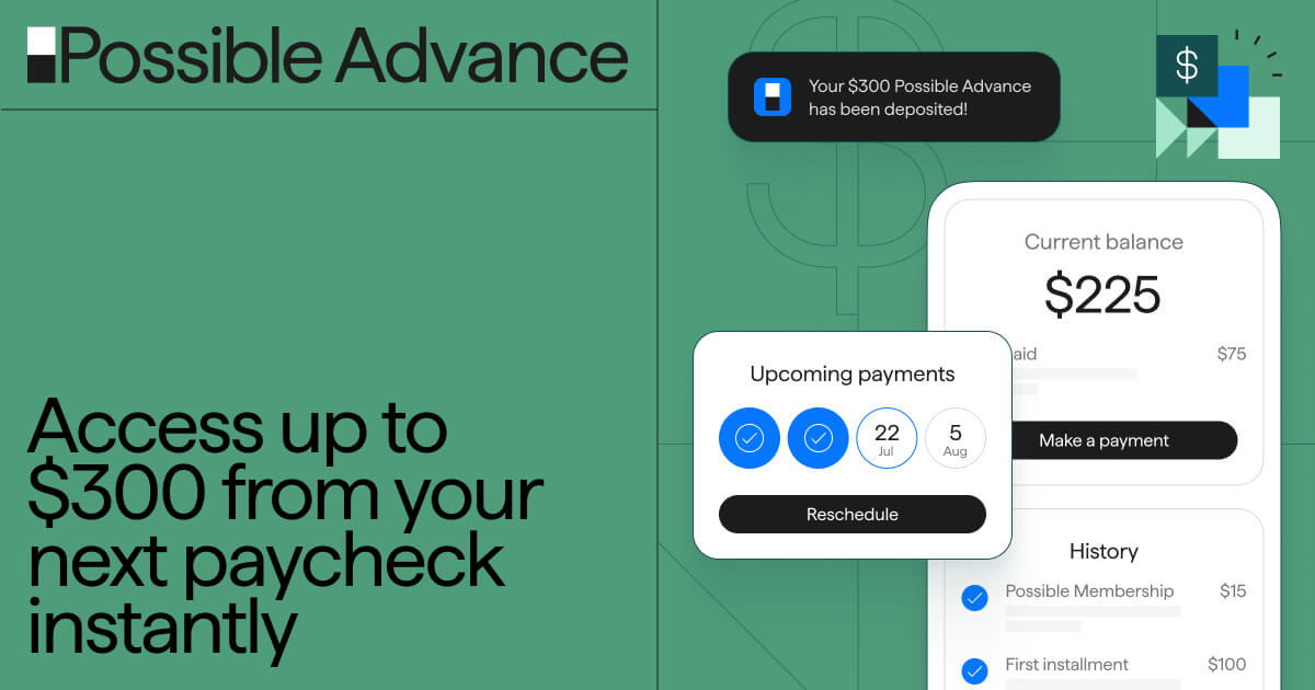 Possible Advance ︎ Possible Finance
