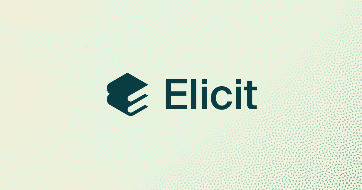 Library | Elicit: Al for scientific research