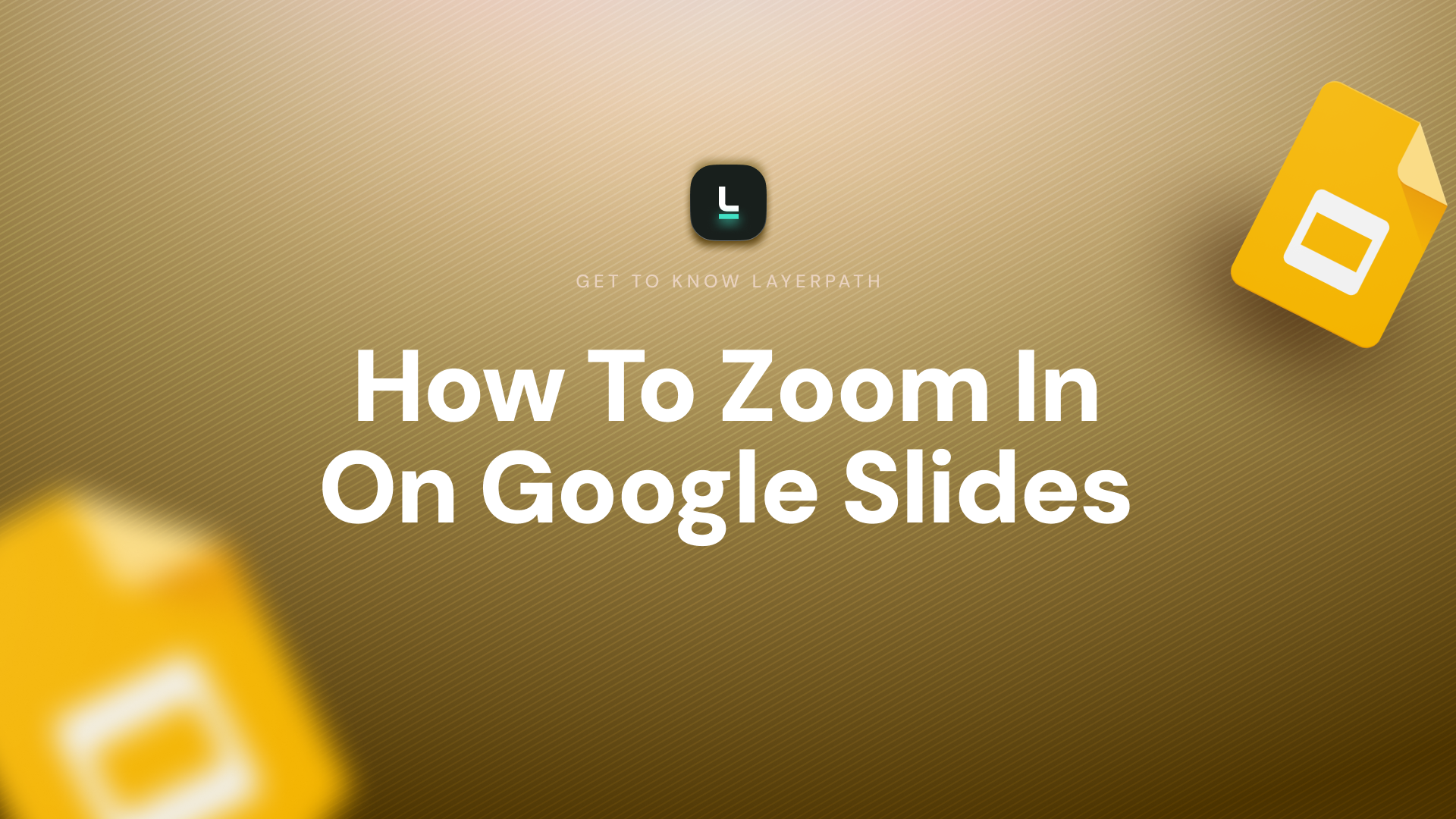 How To Zoom In On Google Slides
