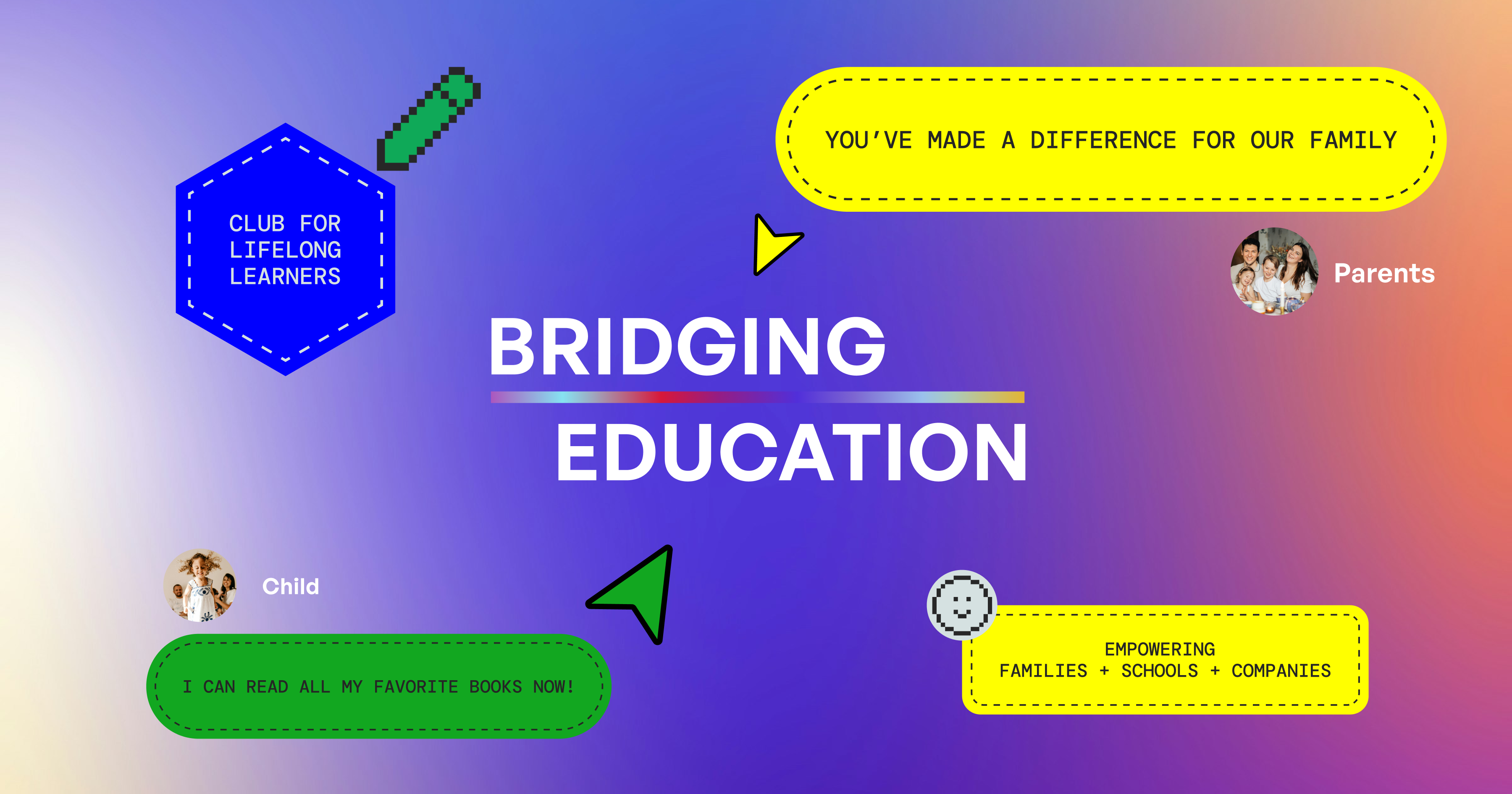 Bridging Education — Lifelong Learner's Club. Knowledge is Power.