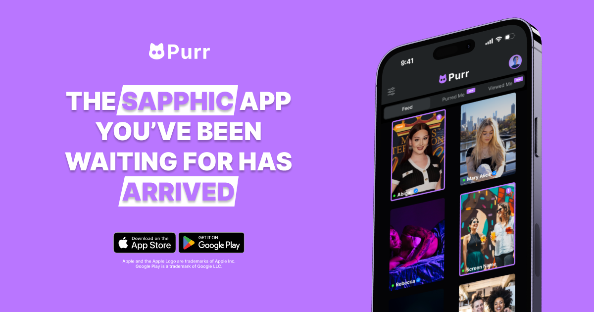 Purr App | Sapphic & Queer Social App