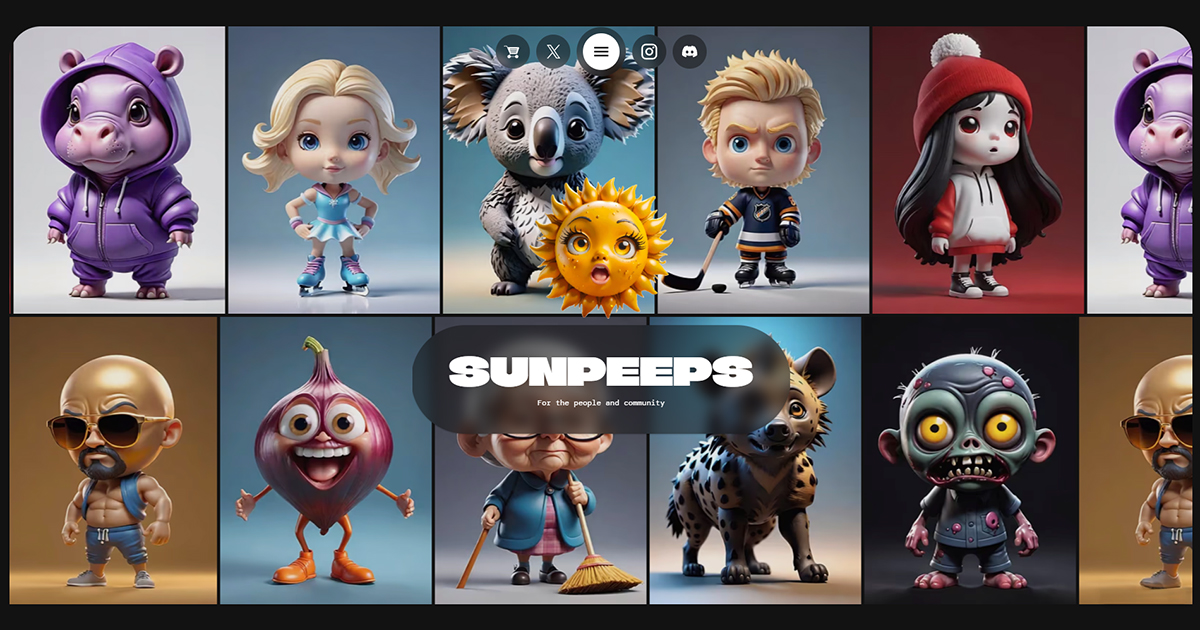 SunPeeps - NFT collection