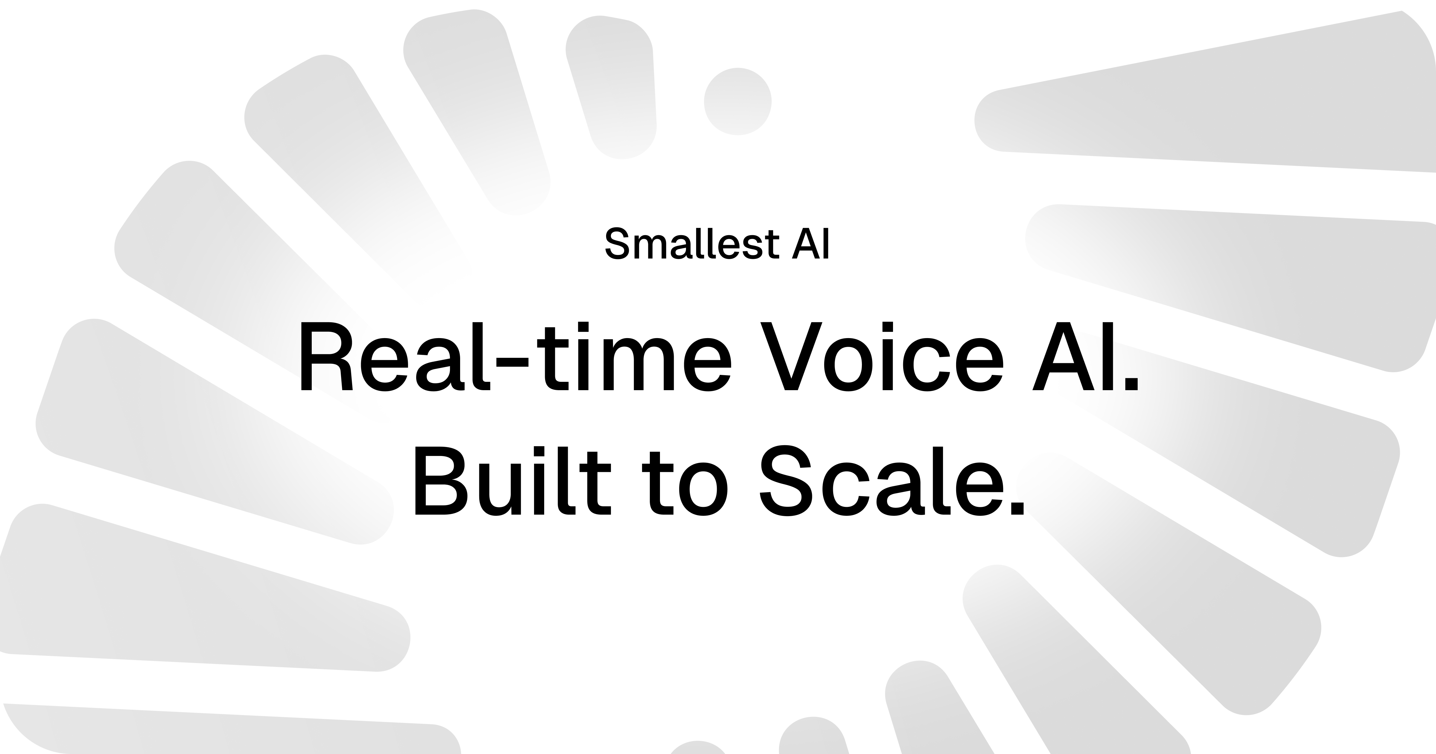 Real-time Voice AI. Built to Scale.