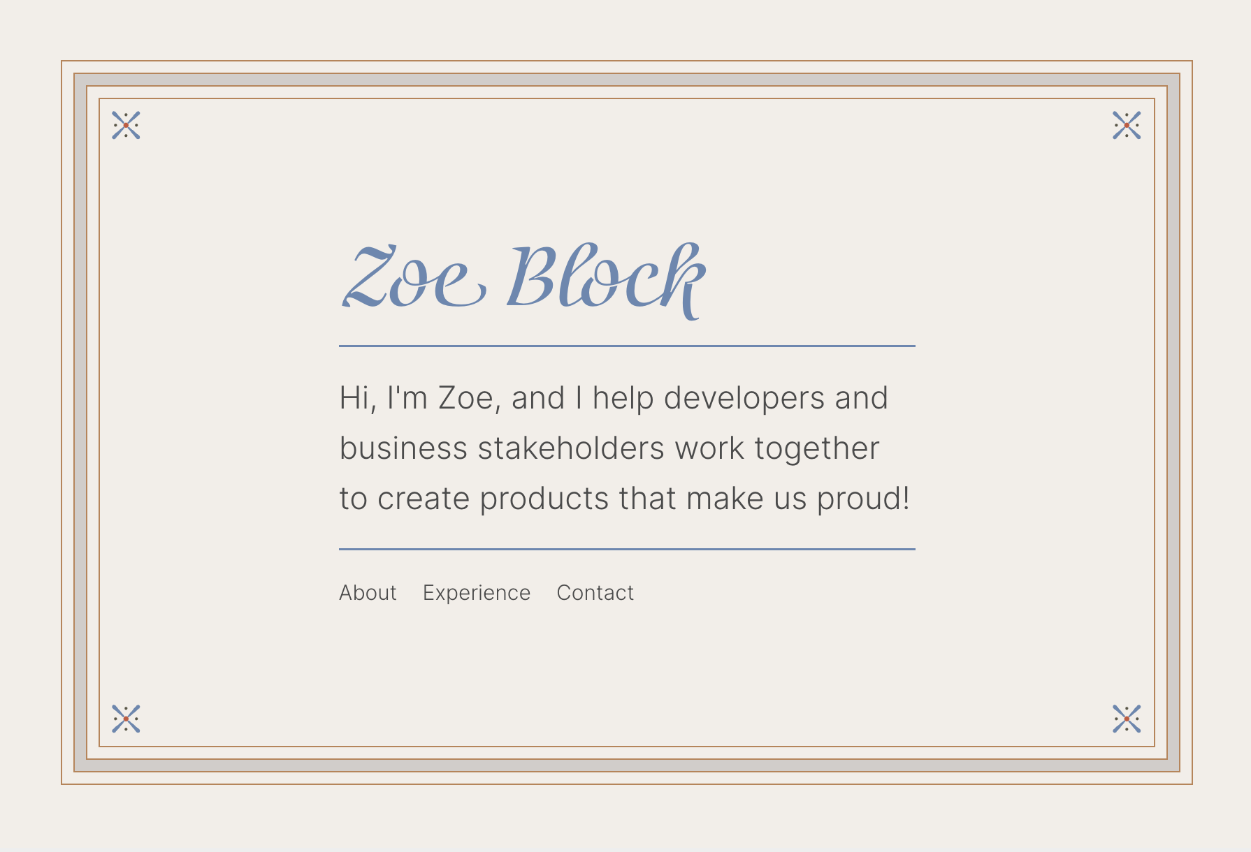 Zoe Block