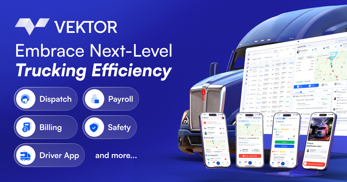 Vektor | Carrier-Centric TMS for Streamlined Operations