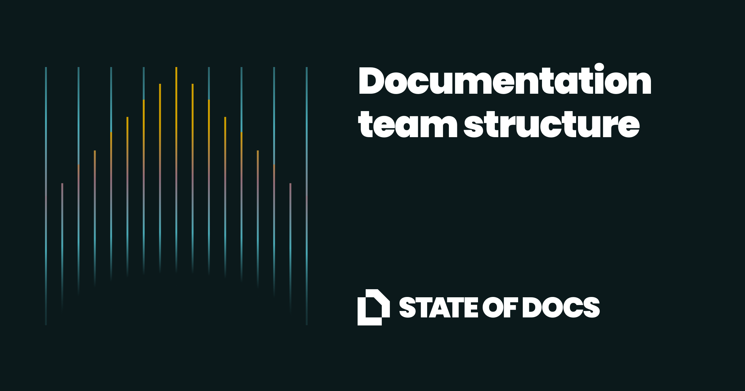 State of Docs Report 2025 – Documentation team structure
