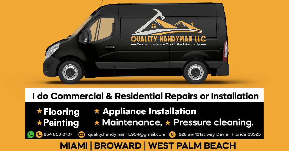 Quality Handyman LLC | Handyman Services in Davie, FL & Broward County