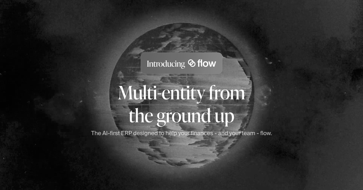 Multi-Entity Accounting & Consolidation Software | Flow