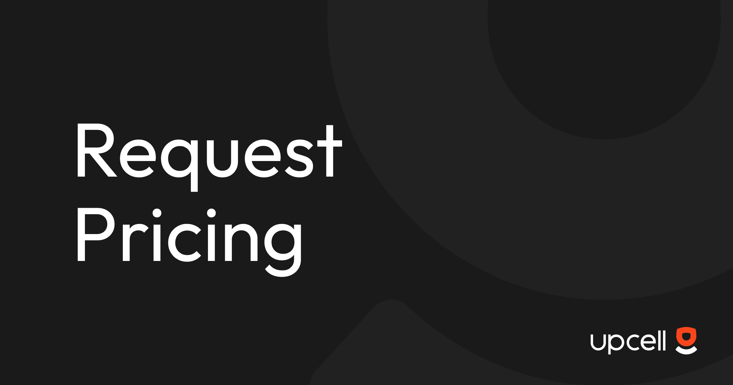 Flexible Plans for Sales Teams | upcell