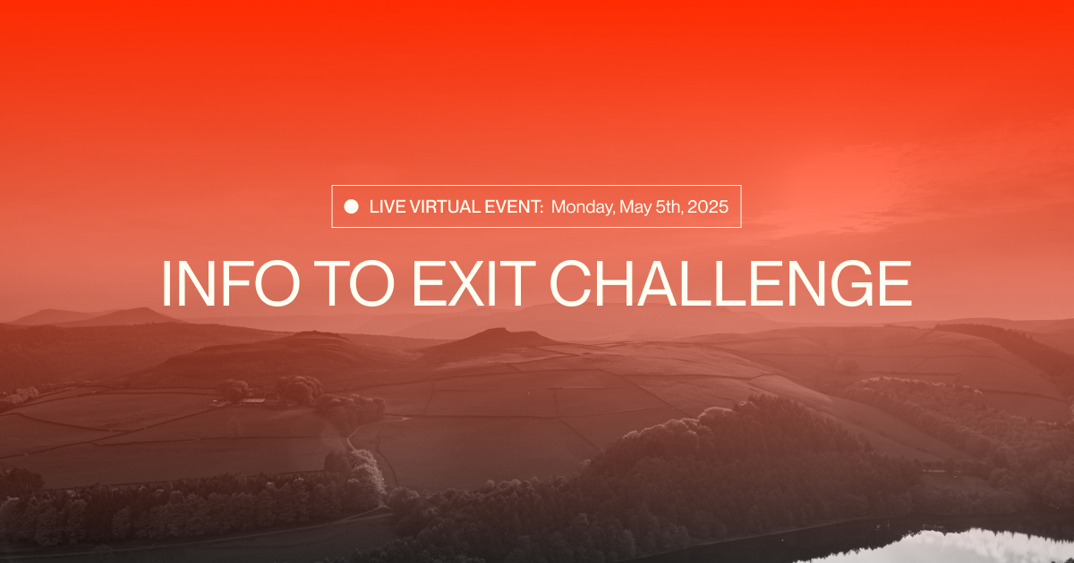 Info To Exit Challenge