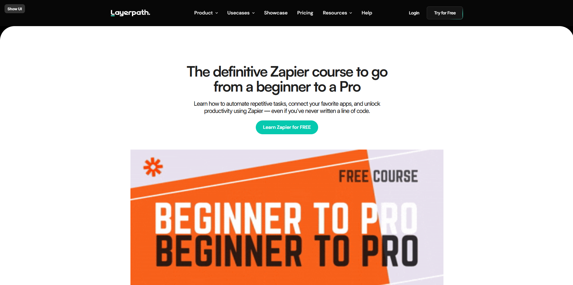Zapier Beginner to Pro - Free Course by Layerpath