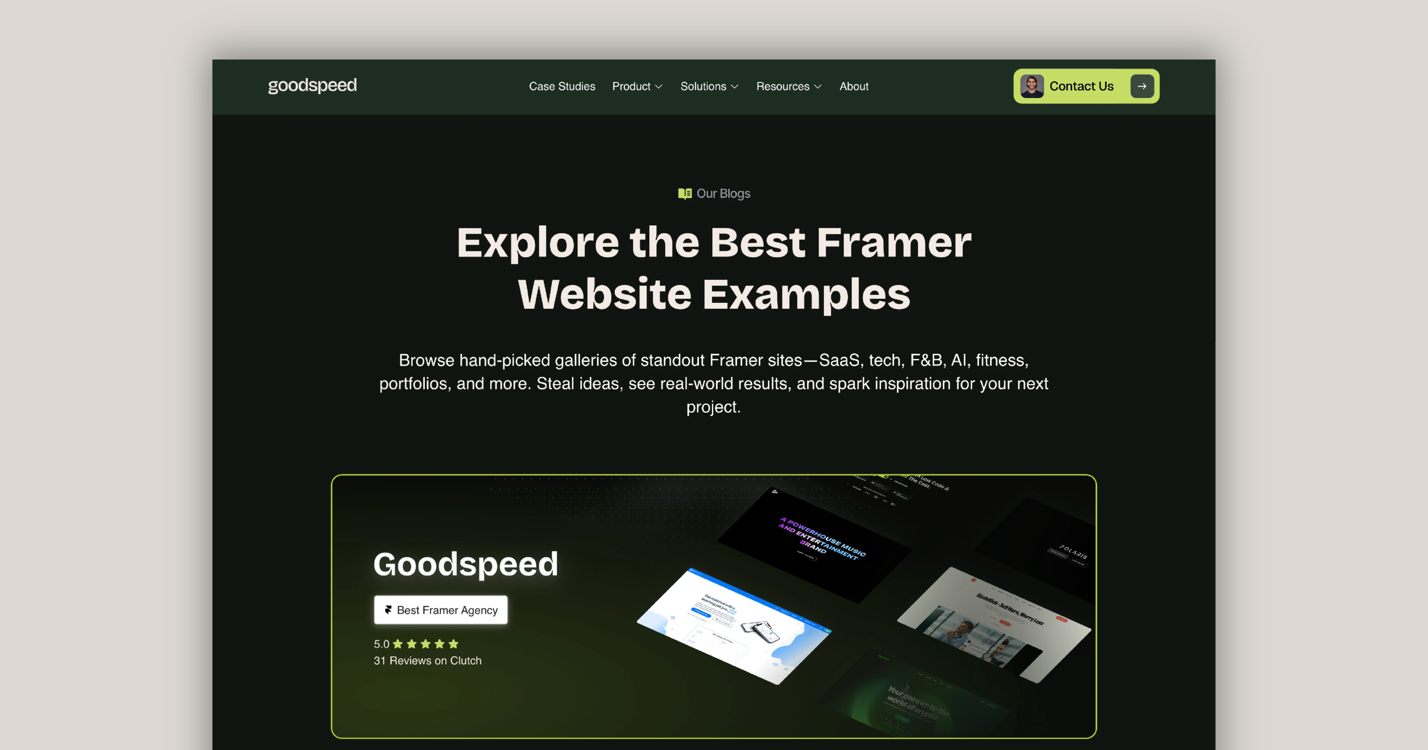 Best Framer Website Examples 2025 | Top Designs by Industry