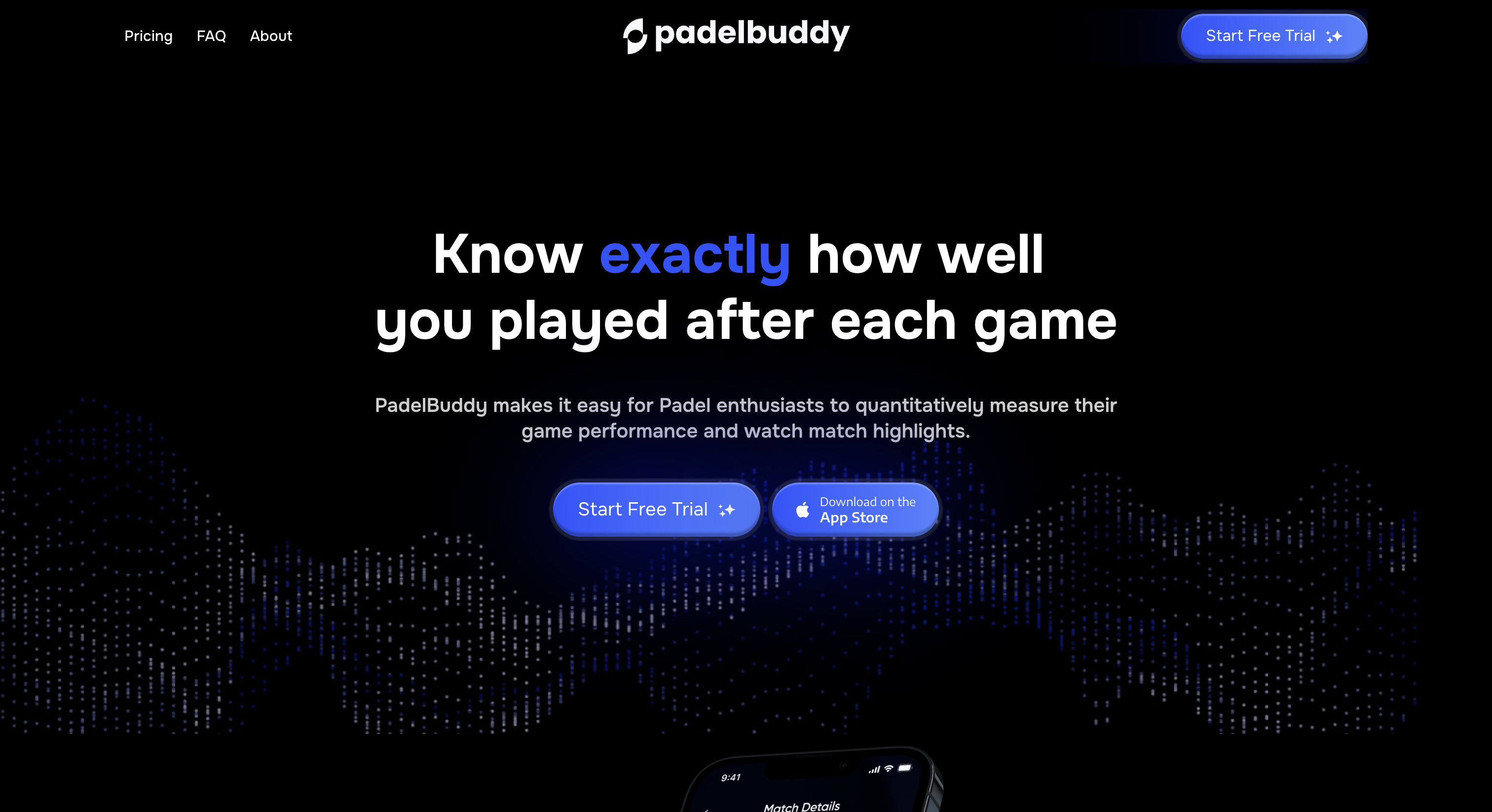 PadelBuddy -AI Generated Match Highlights & Statistics