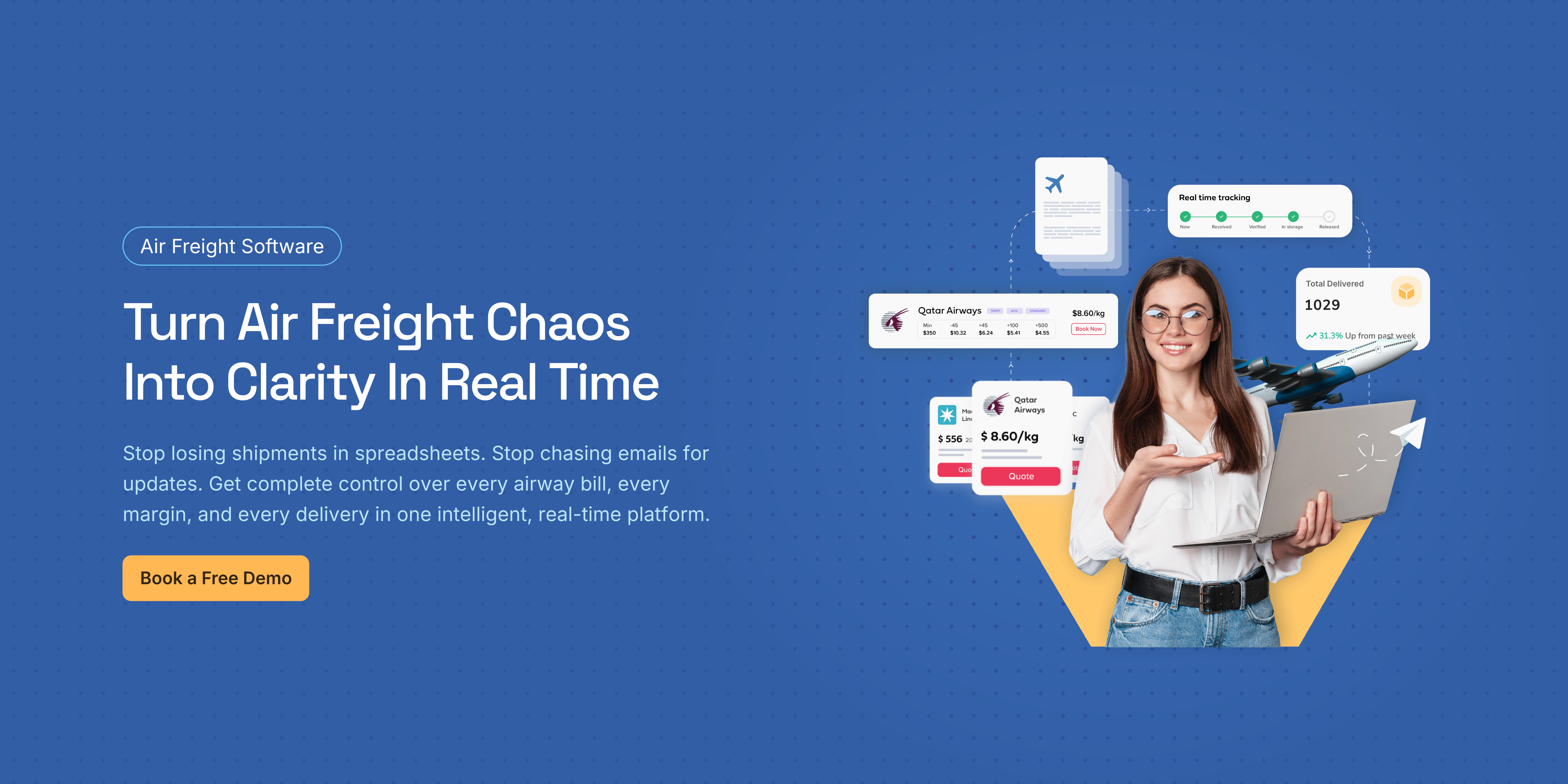 Air Freight Management Software to Reduce Delays & Errors