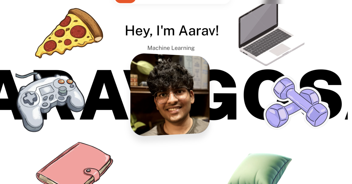 Aarav Gosalia | Data Science Portfolio
