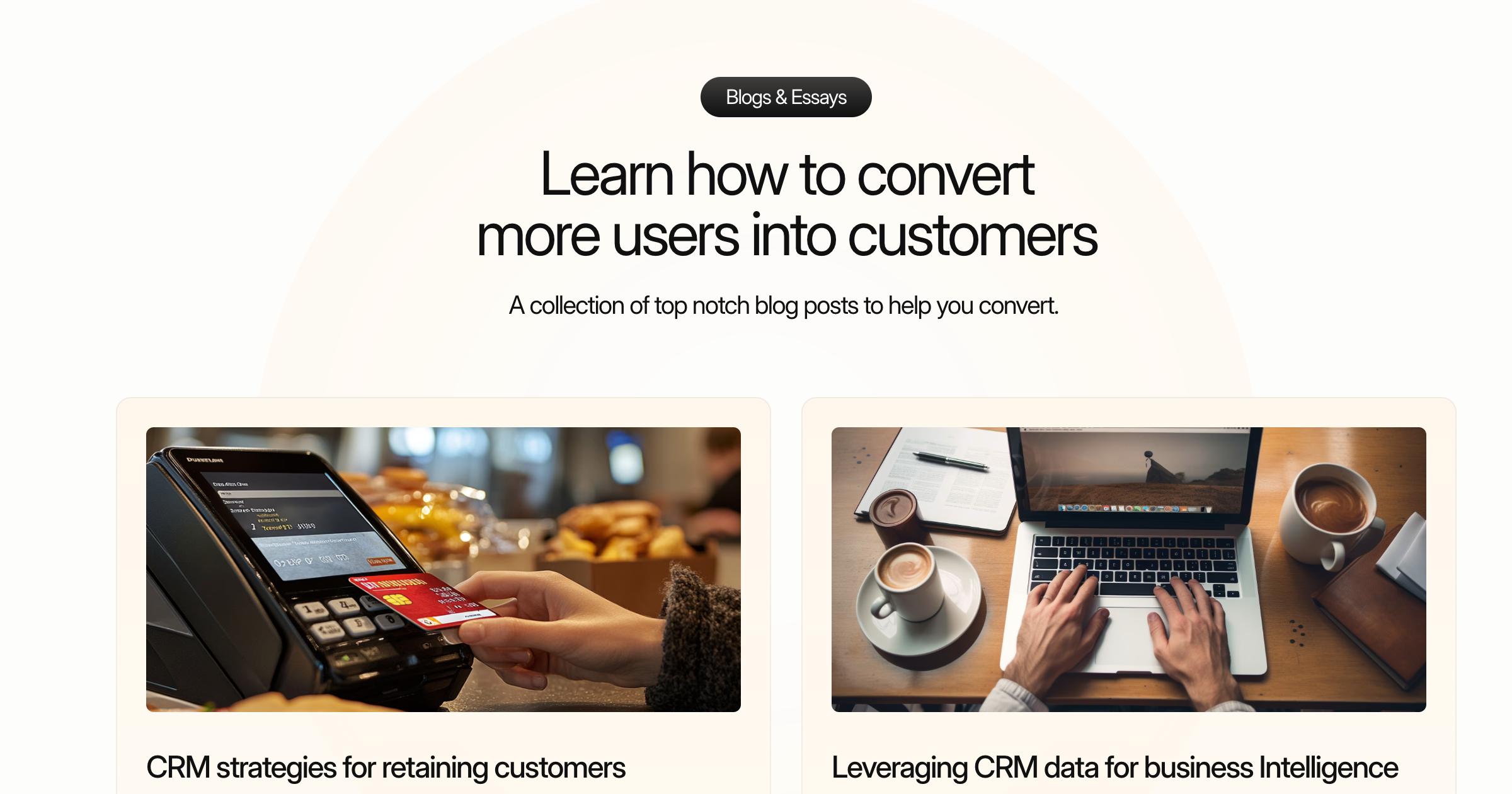 Convert CRM Blog: AI Insights for Sales and Customer Success