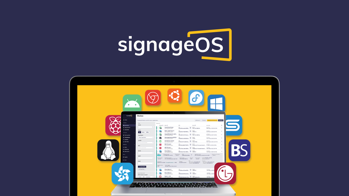 signageOS - Digital Signage Infrastructure