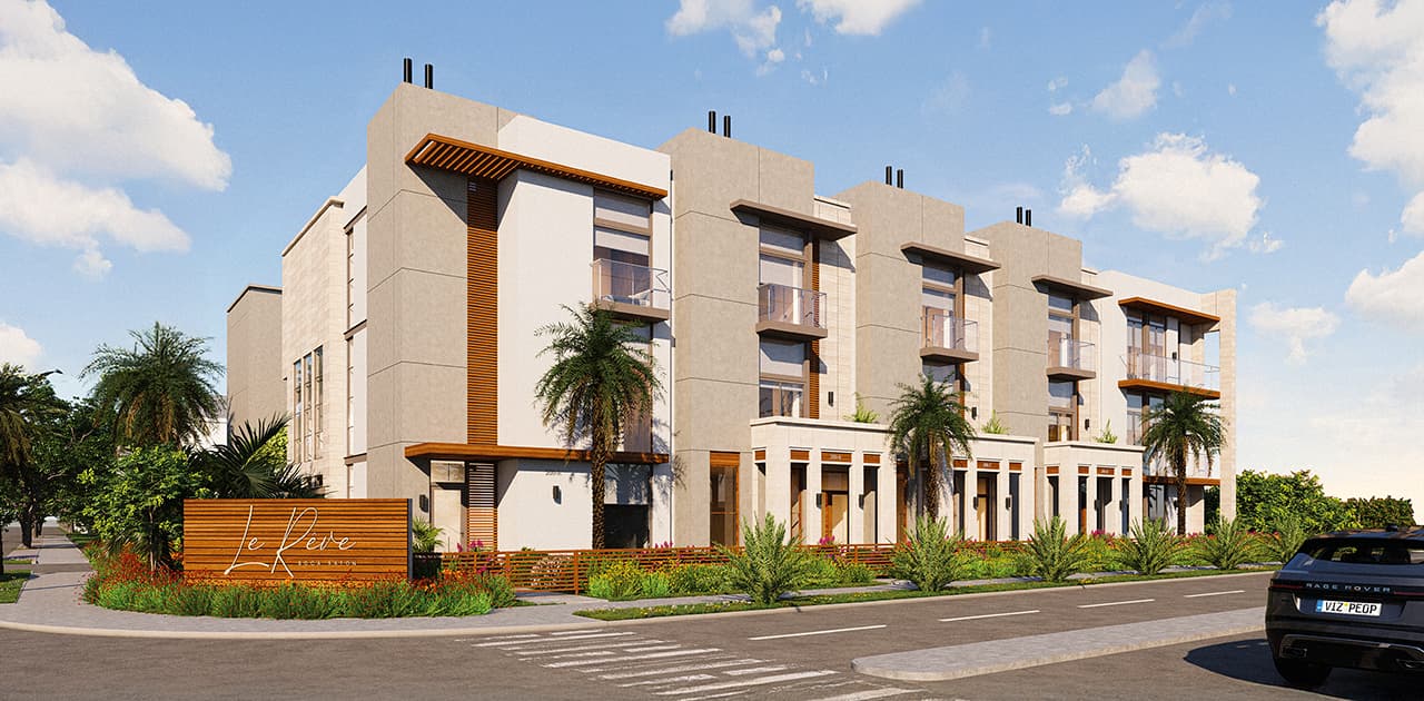 Le Rêve Luxury Townhomes in Boca Raton