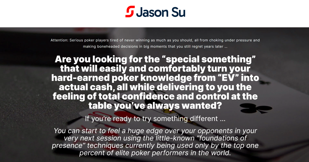 Jason Su - The Lab