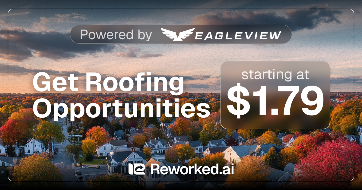 For Roofers: EagleView powered AI Opportunities | Qualified Roofing ...