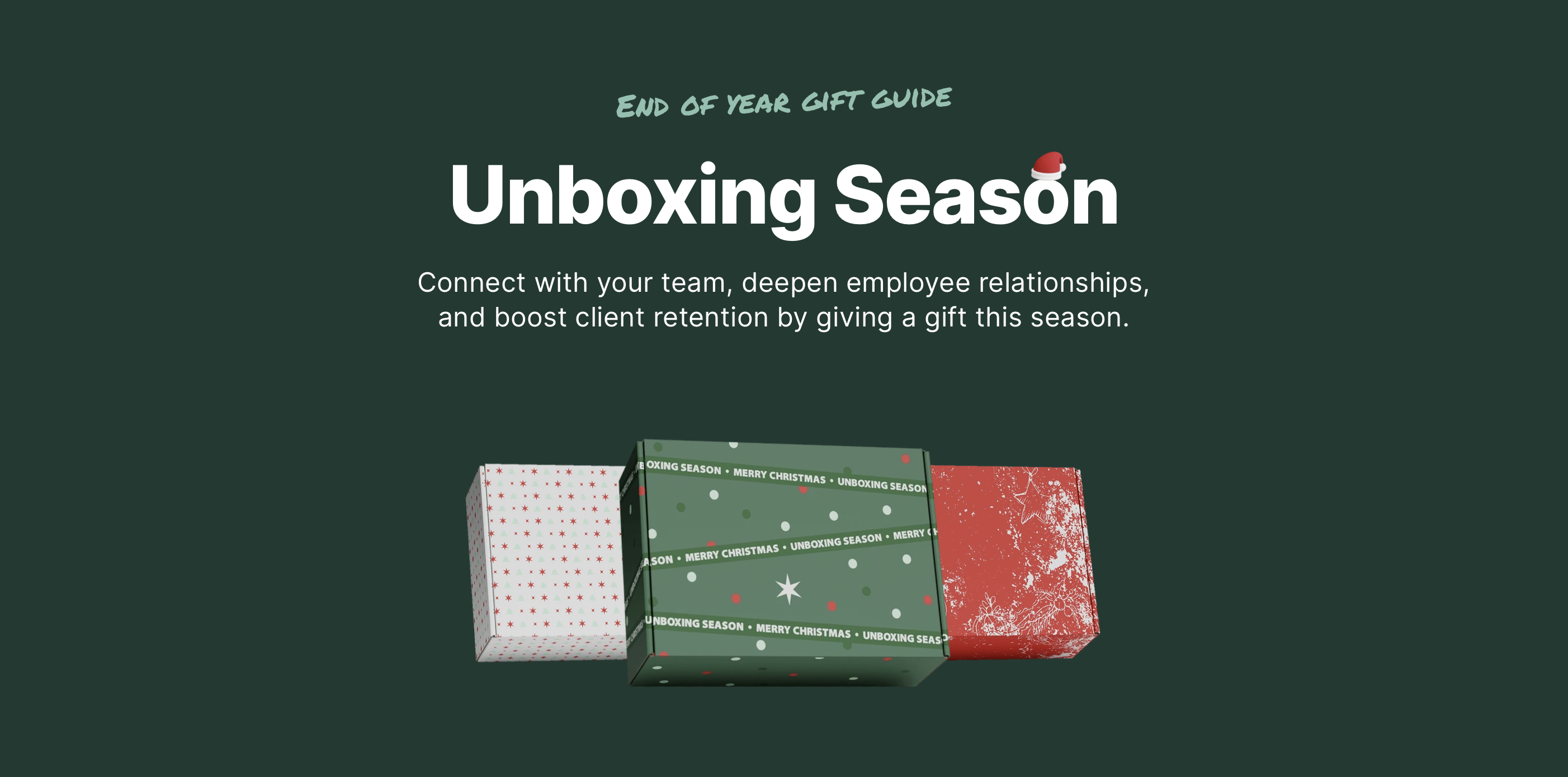 Monday Merch | Christmas Packs for Employees
